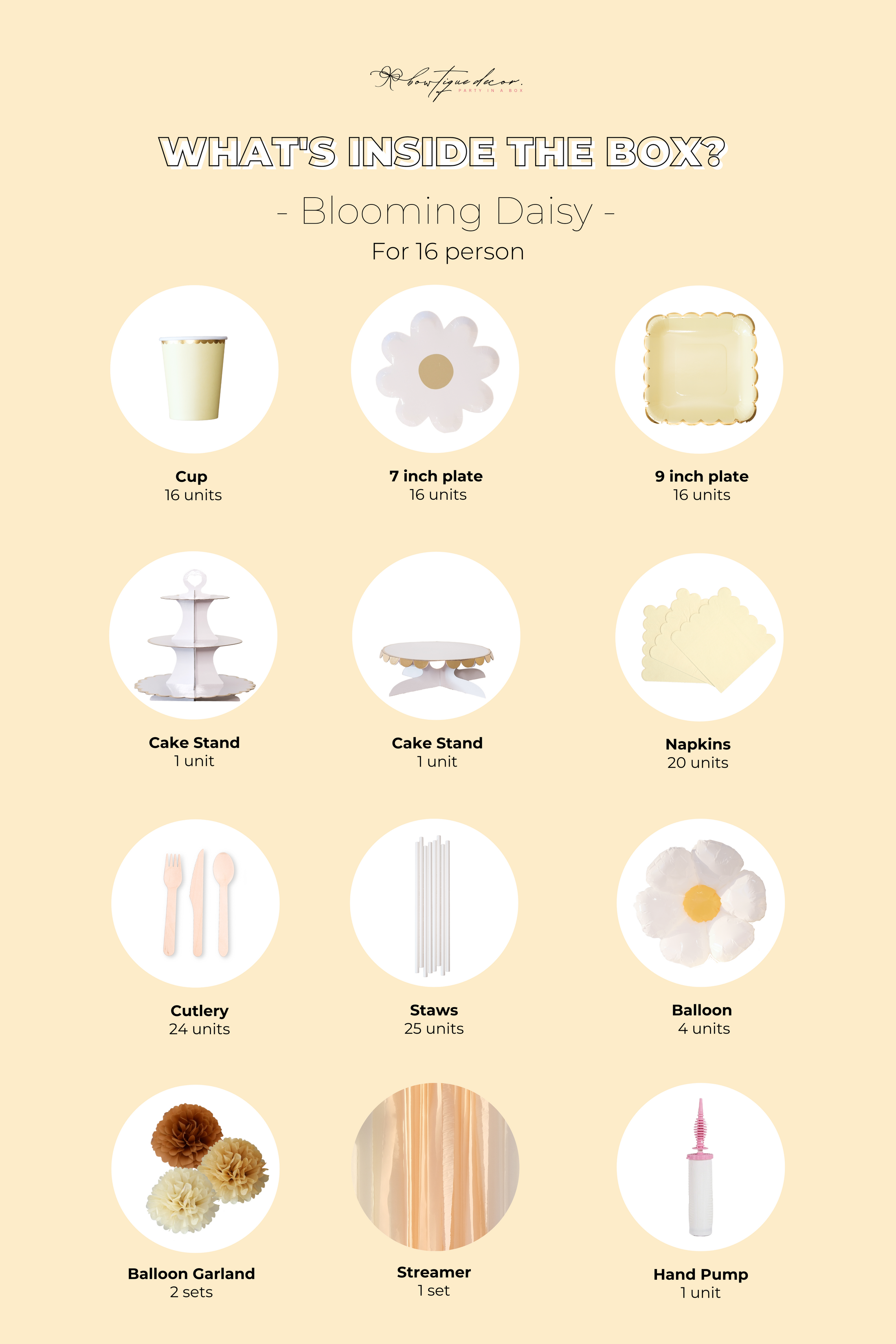 Blooming Daisy Box | Bowtique Decor